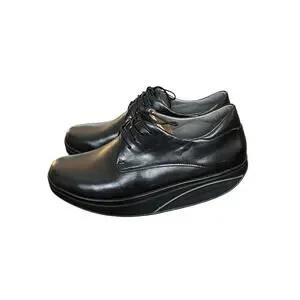 MBT | Shoes | Mbt Bosi Oxford Mens Size 85 Black Coffee Leather Rocker ...